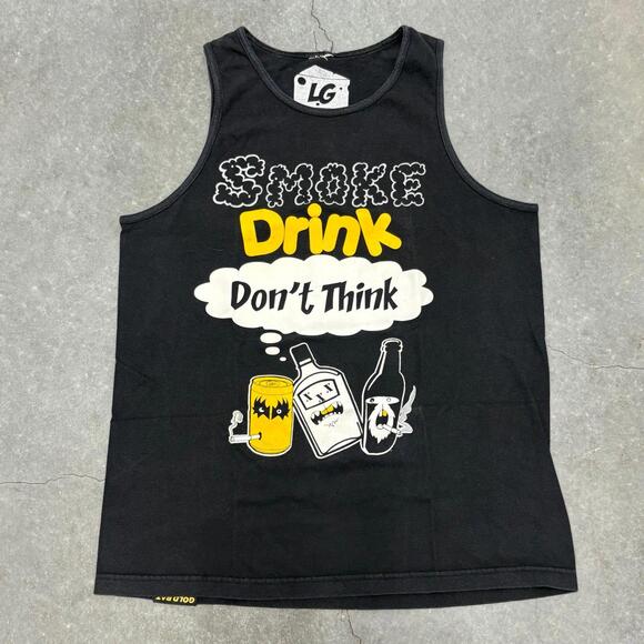 Shirts | Gold Rat Tooth Smoke Drink Tank | Poshmark